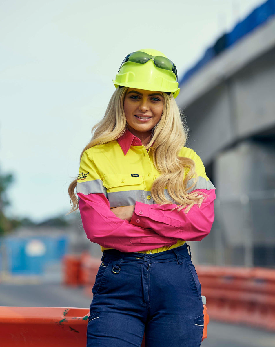 Shop Women's Hi-Vis Shirts at Queensland Workwear Supplies