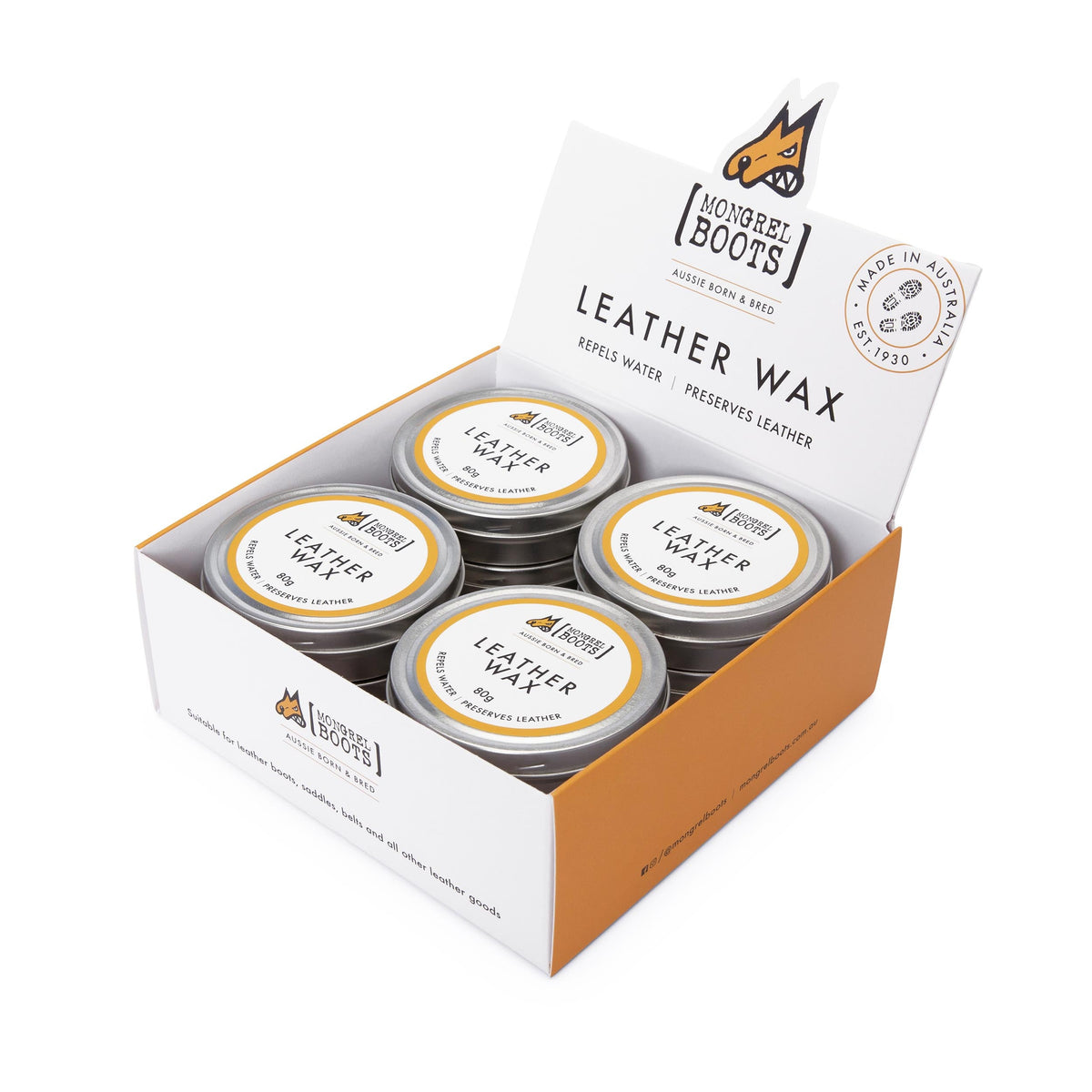 Buy Leather Wax - WAX Online | Queensland Workwear Supplies