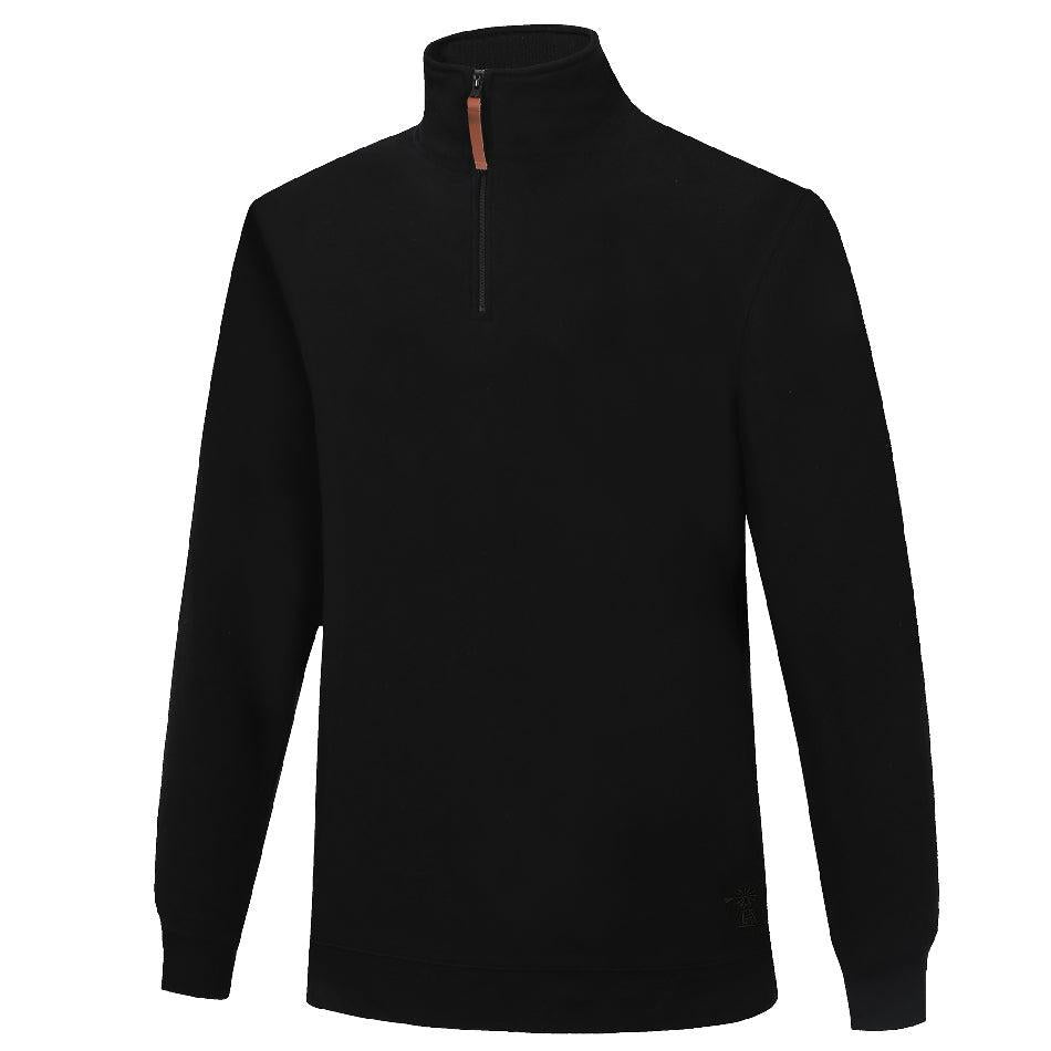 Buy Ritemate Pilbara Mens Classic Zipper Closed Front Fleece Pullover ...