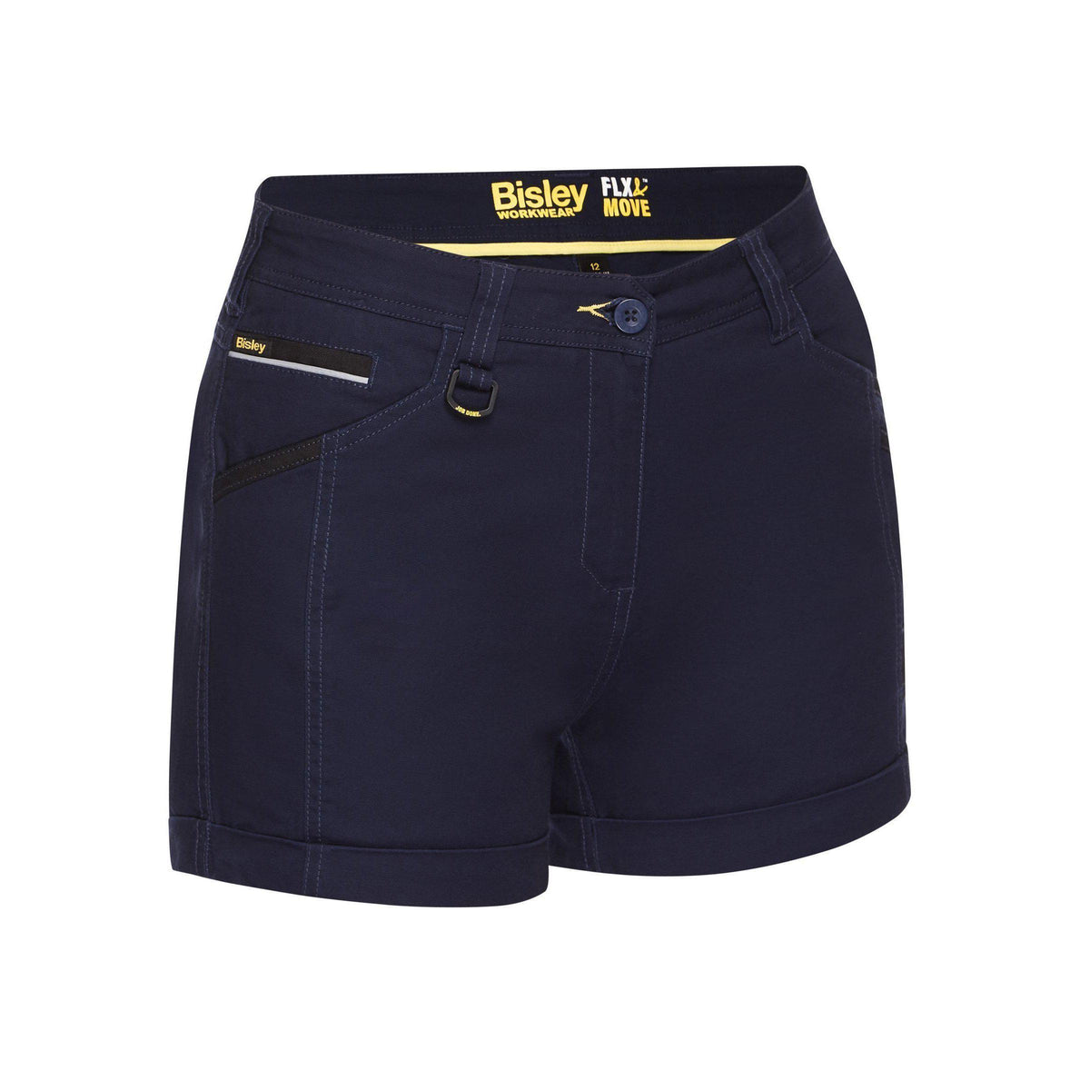 Buy Bisley Womens Flx & Move Short Shorts - BSHL1045 Online ...