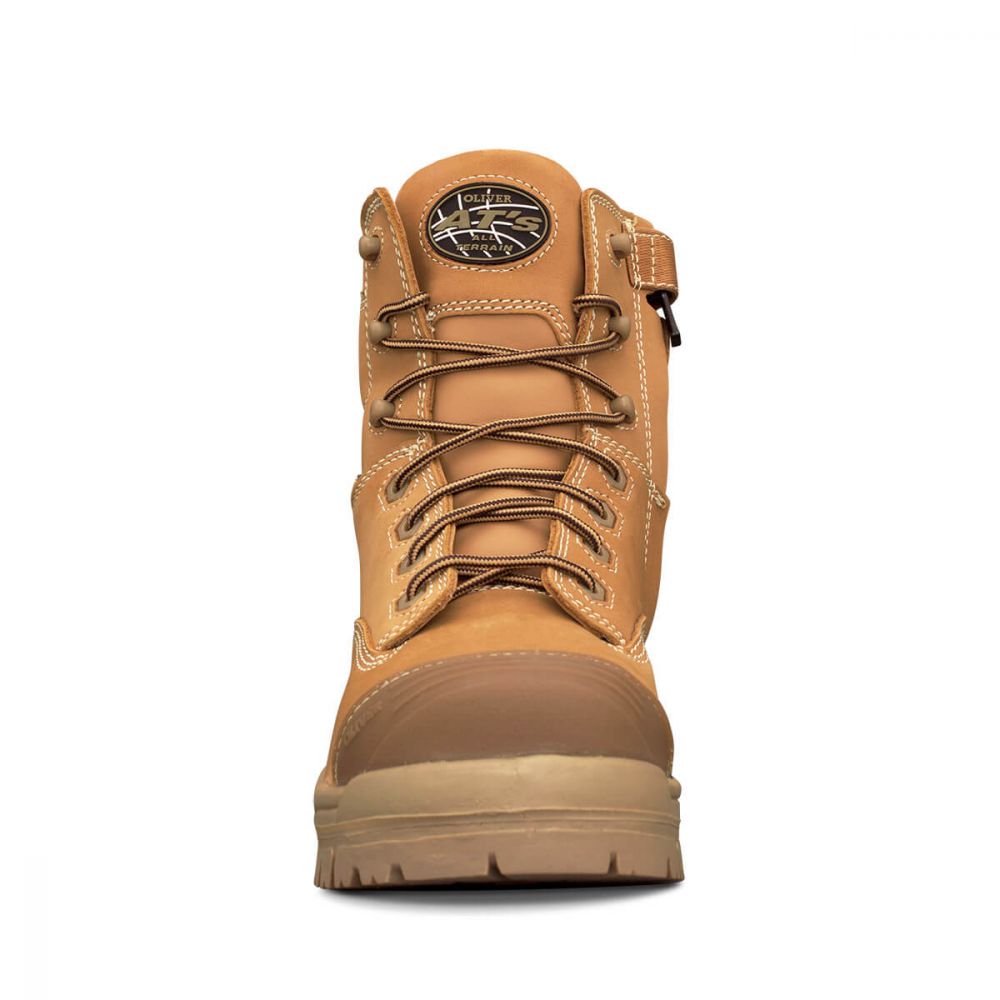 Buy Oliver 150mm Wheat Zip Sided Boot - 45-632Z Online | Queensland ...