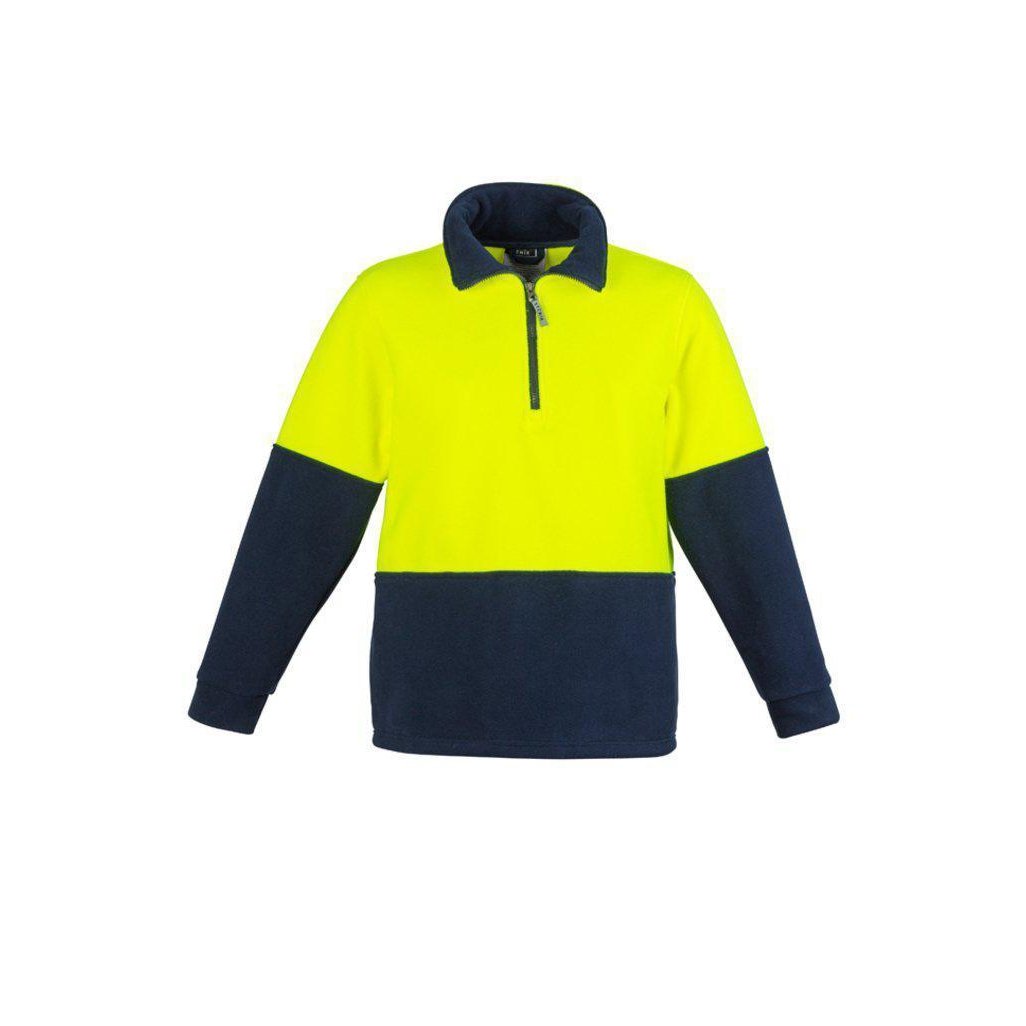 Buy Syzmik Unisex HiVis Half Zip Polar Fleece Jumper - ZT460 Online ...